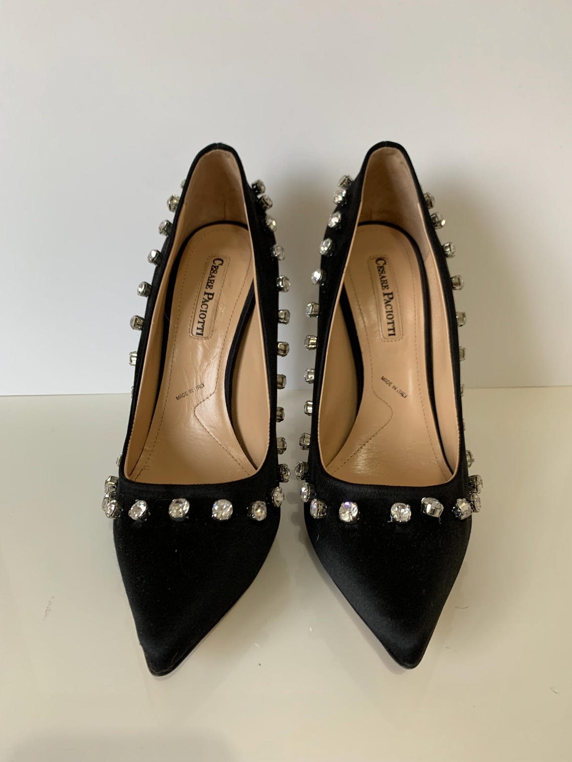 Vintage Cesare Paciotti Lady Blade High Heel Shoes, Heels, Boots Black ...