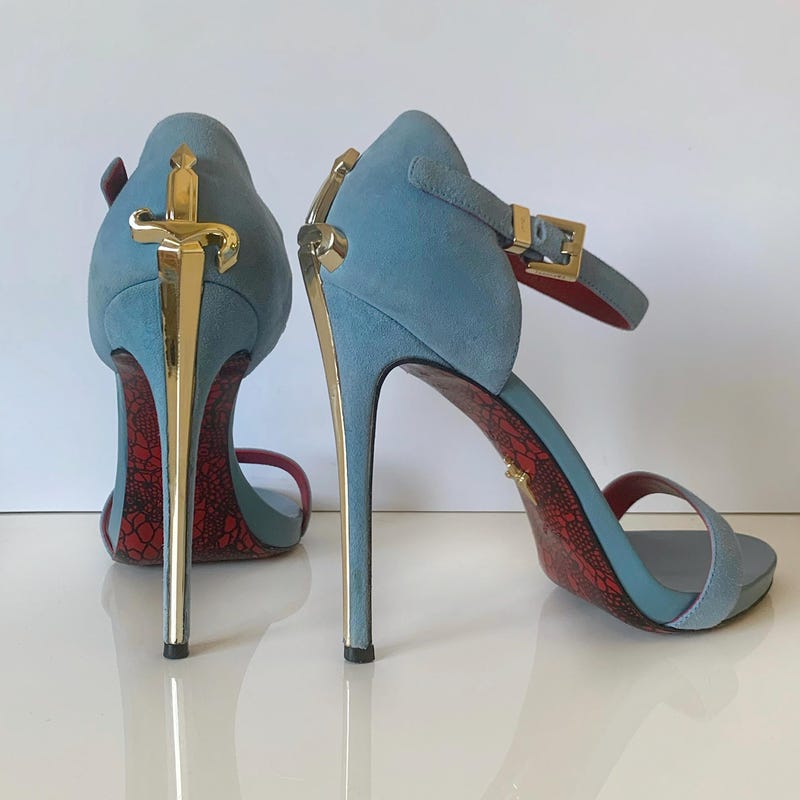 Cesare Paciotti Sword Heels - Etsy