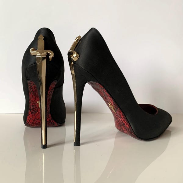 Cesare Paciotti Sword Heels - Etsy