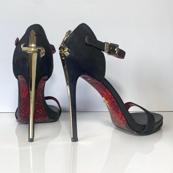 Cesare Paciotti Heels Dagger - Etsy
