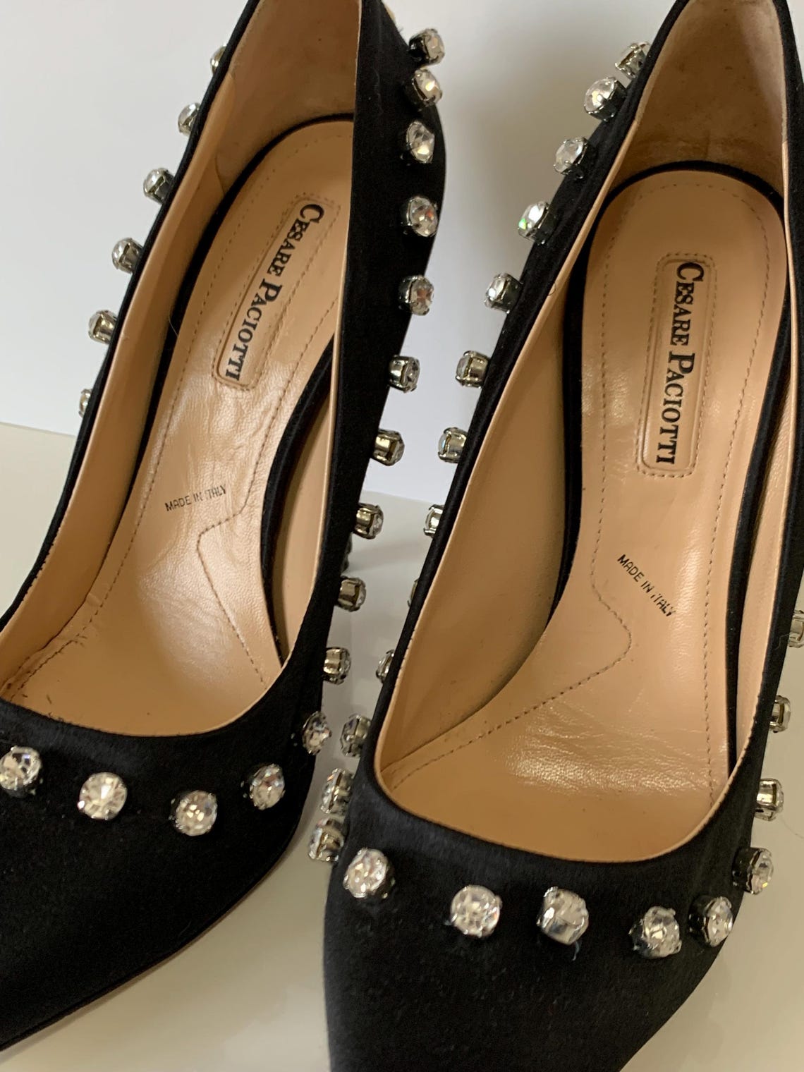 Vintage Cesare Paciotti Lady Blade High Heel Shoes, Heels, Boots Black ...