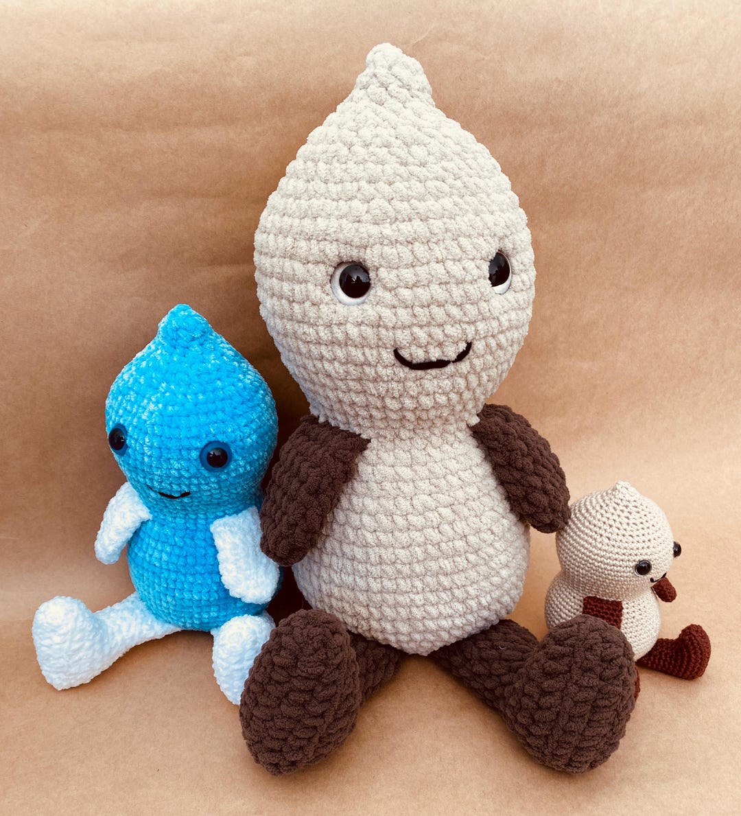 Crochet Peanut Pattern, Cute Plushie, PDF Crochet Pattern - Crochet ...