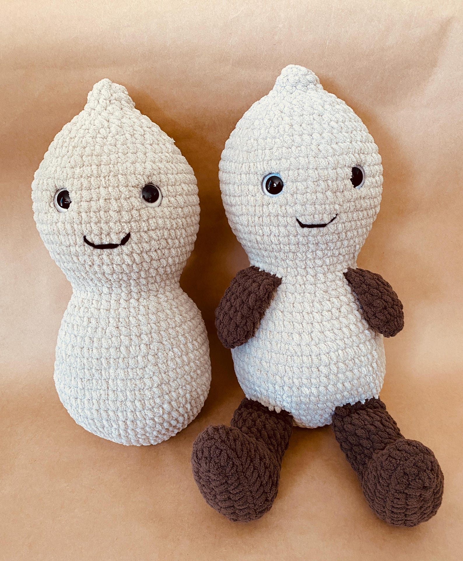 Crochet Peanut Pattern, Cute Plushie, PDF Crochet Pattern - Crochet ...