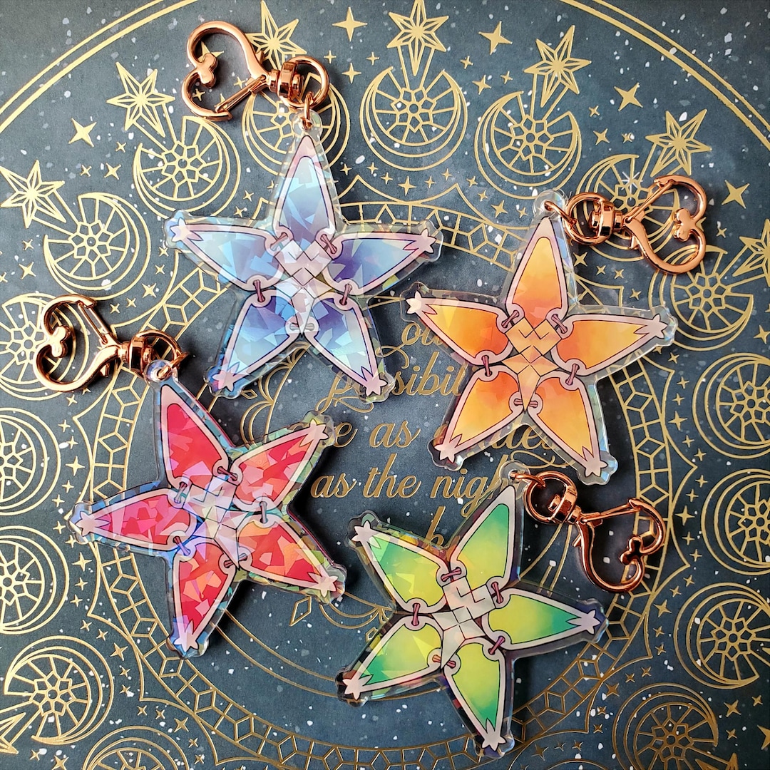 Wayfinders Kingdom Hearts Acrylic Charms - Etsy