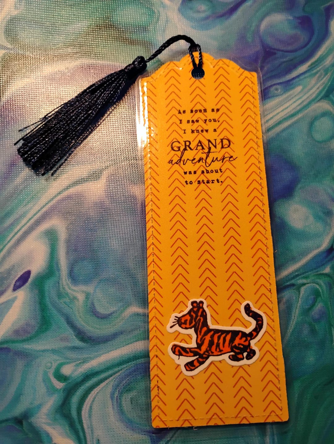 Winnie the Pooh Eyore Balloon Laminated Bookmark Handmade and Hand ...