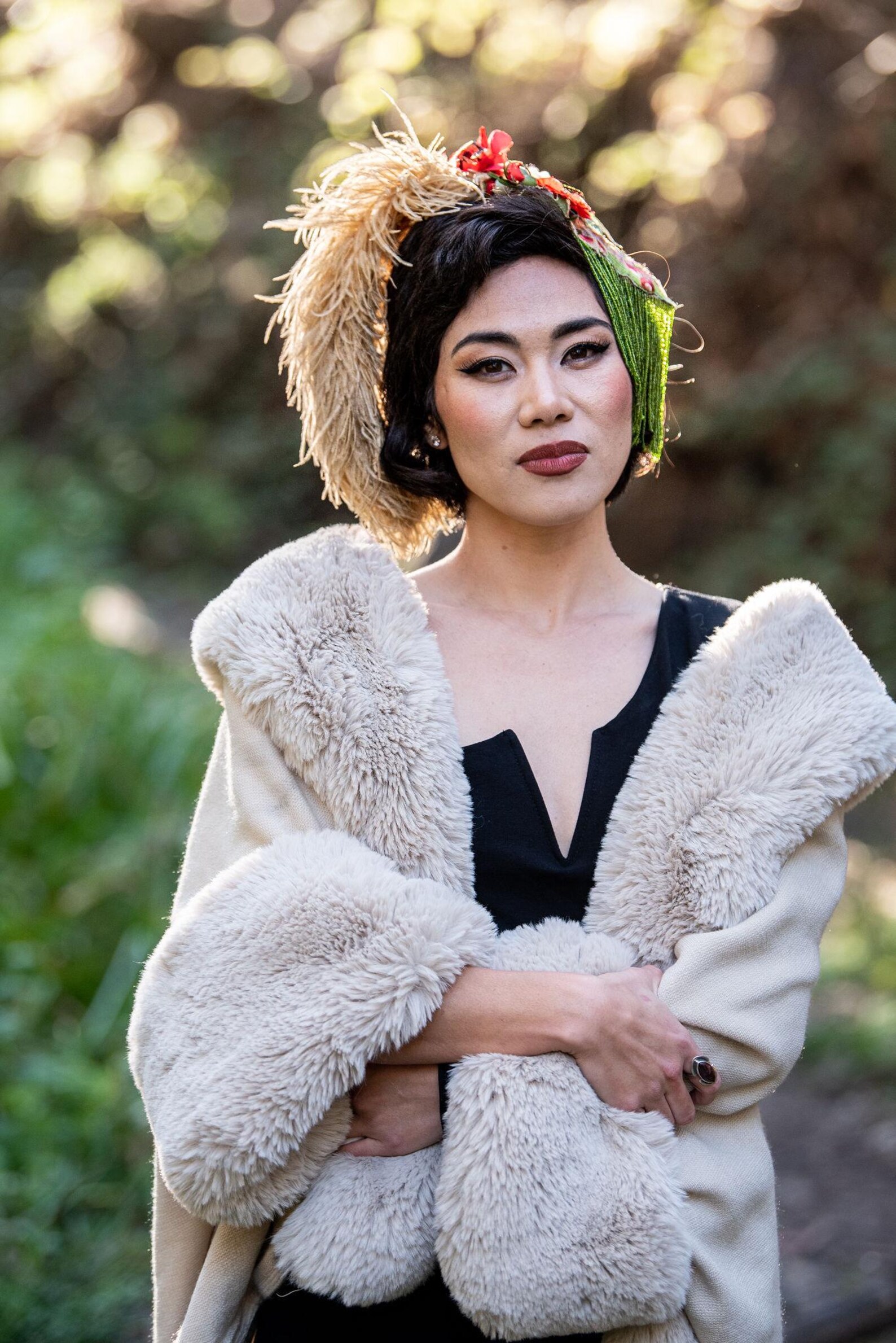 Hair Clip. 1920s’ Era Flapper Fairy Fascinator by the House of Kat ...