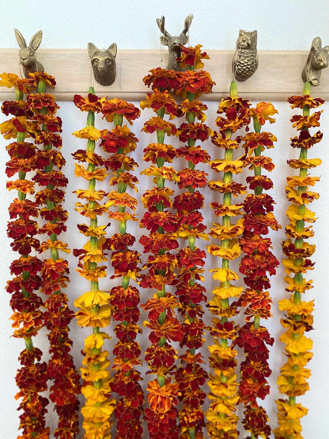 Dried Marigold Garlands - Etsy