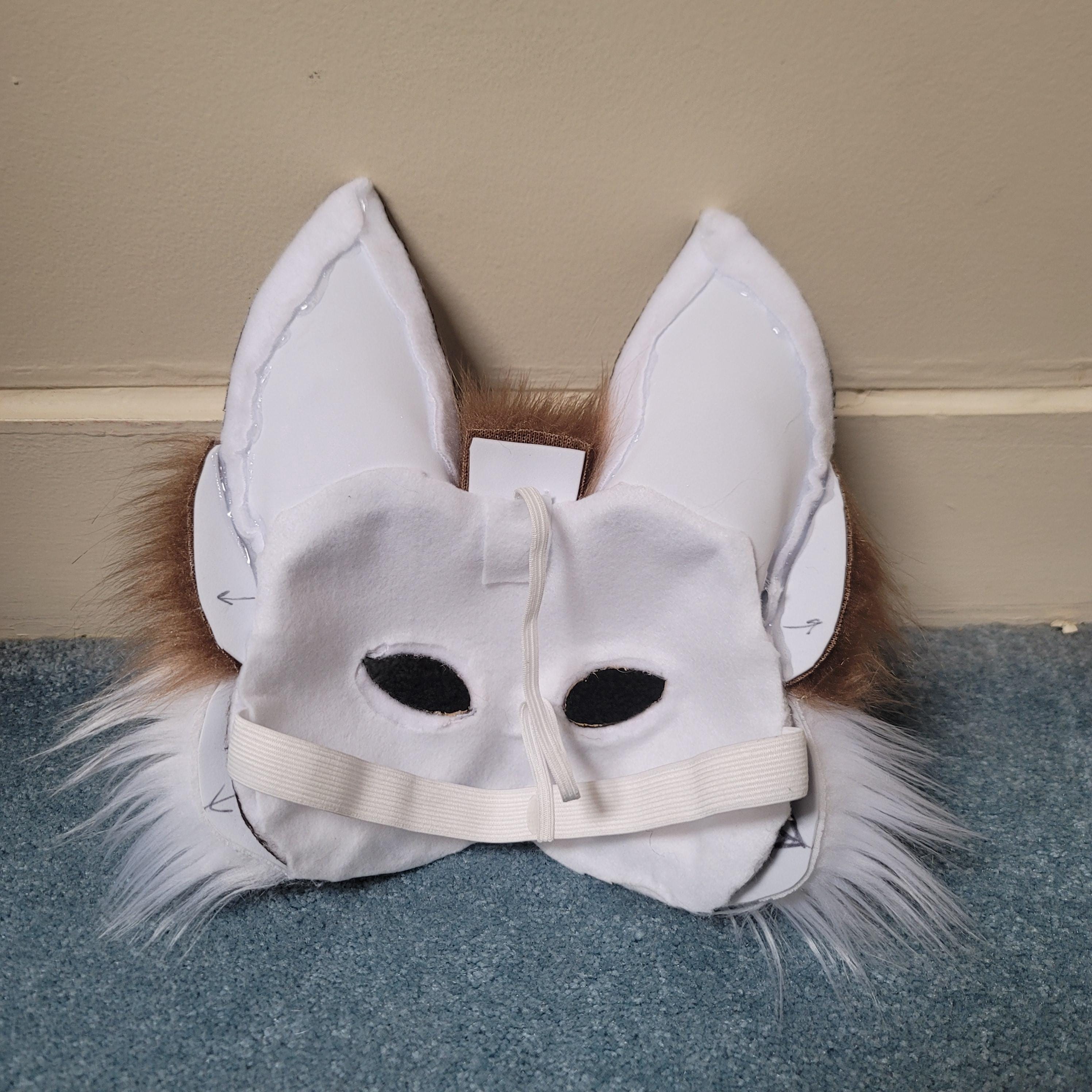 Brown Therian Cat Mask, Cosplay Mask - Etsy