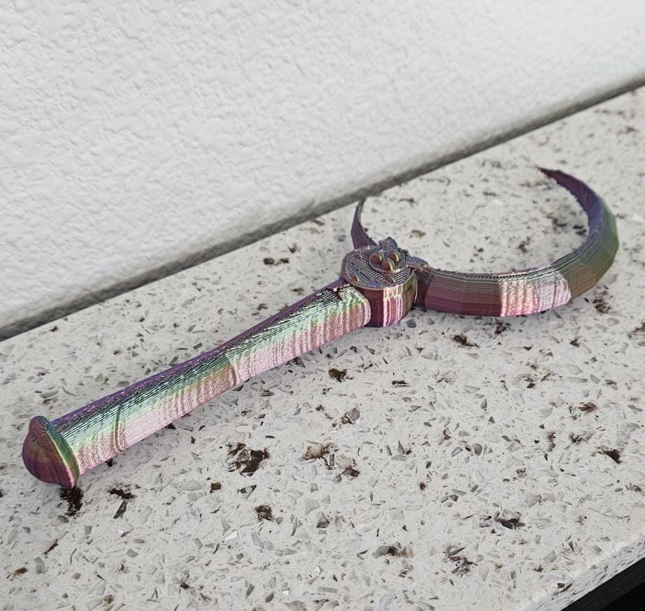 Mystical Moon Staff - Enchanted Lunar Wand for Cosplay, Fantasy Decor ...