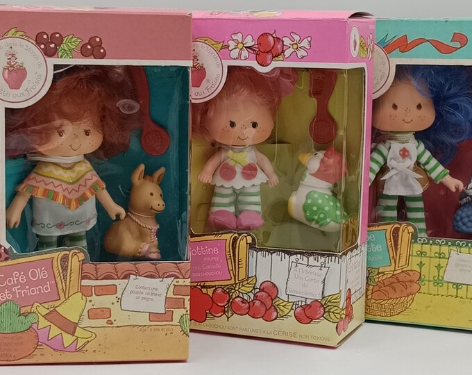 Strawberry Shortcake Frosty Puff Doll NRFB - Etsy