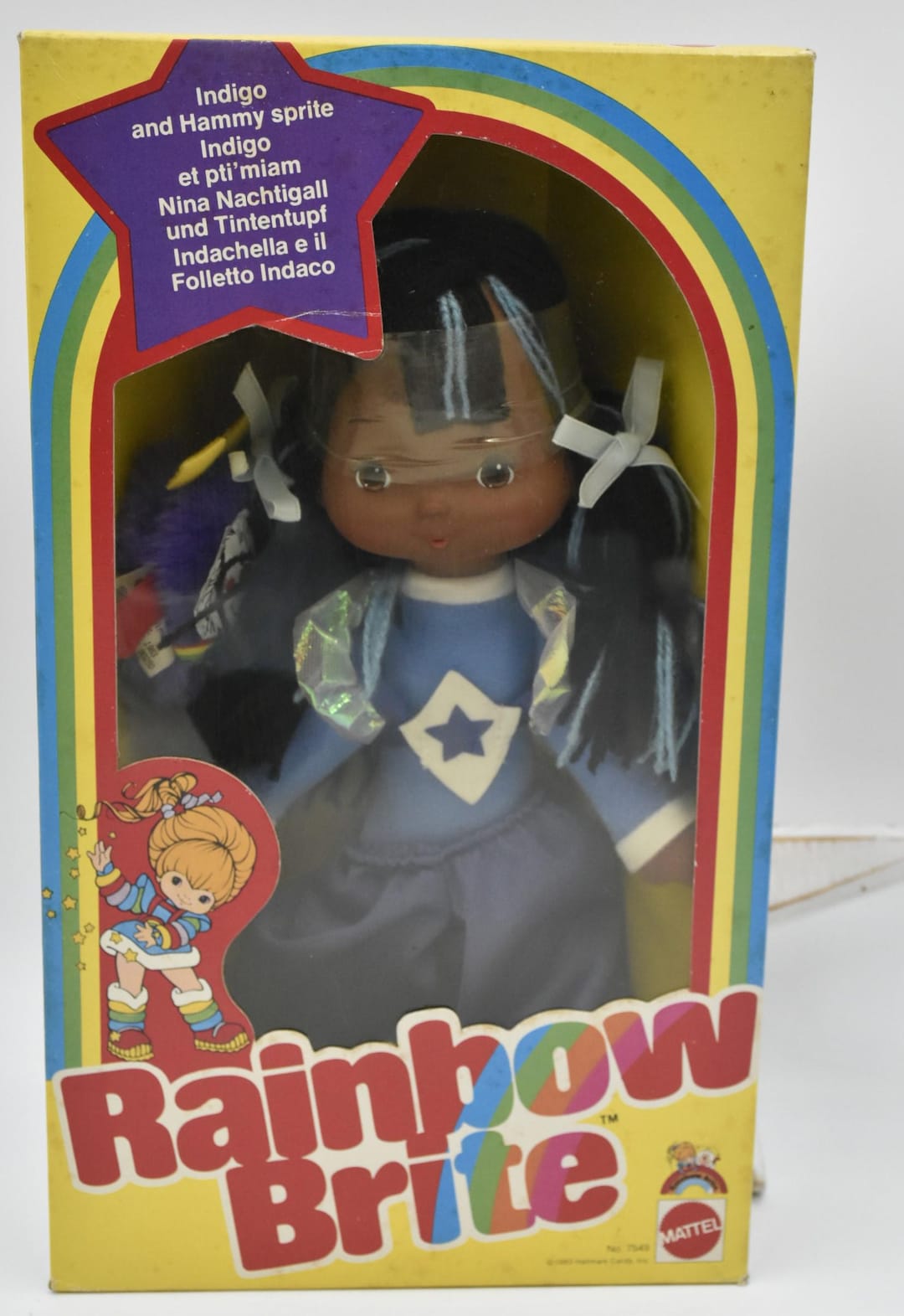 Doll, Rainbow Brite Doll Indigo, Violet, Indigo and Pti' Miam, Indigo ...