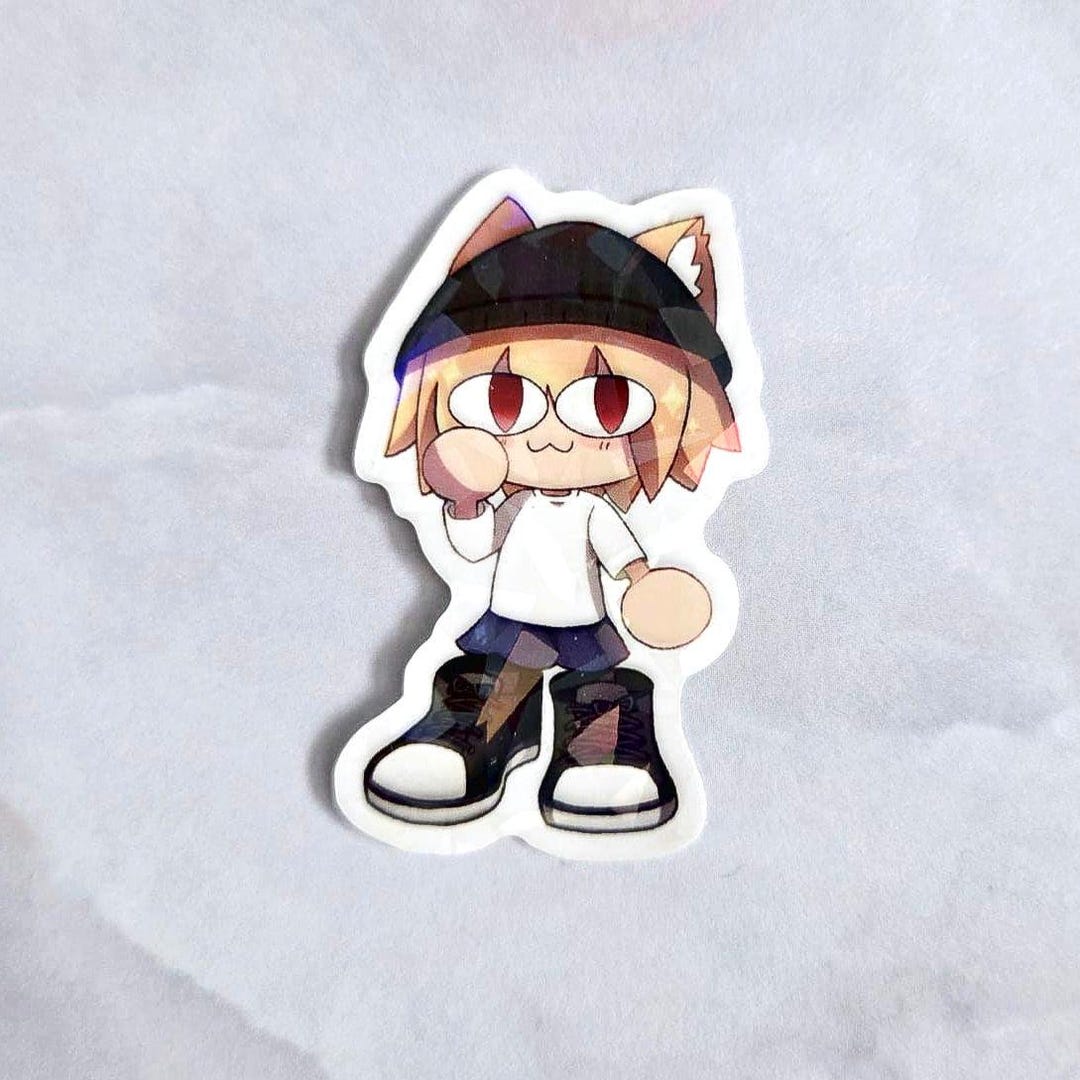 Neco Arc Sticker Big Shoes Drip and Beanie| Neko Arc, Melty Blood ...