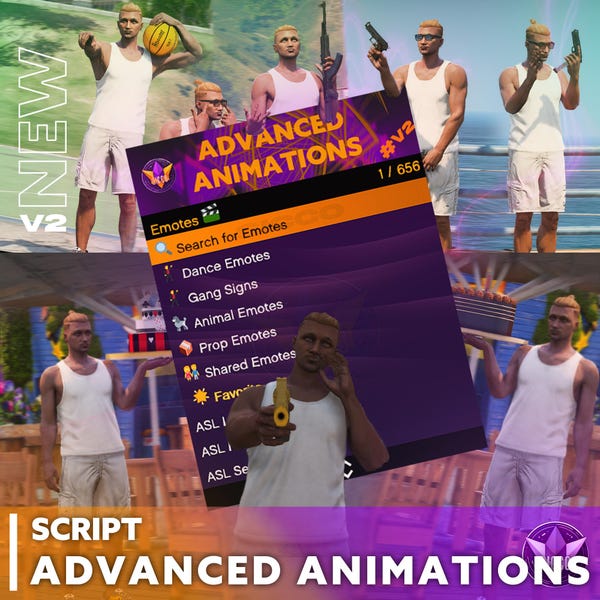 Emote Pack Fivem - Etsy