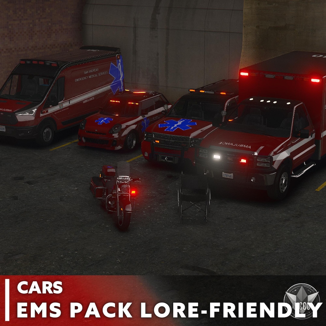Fivem | EMS Car Pack Lore-friendly | CAR | High Quality - Etsy Canada