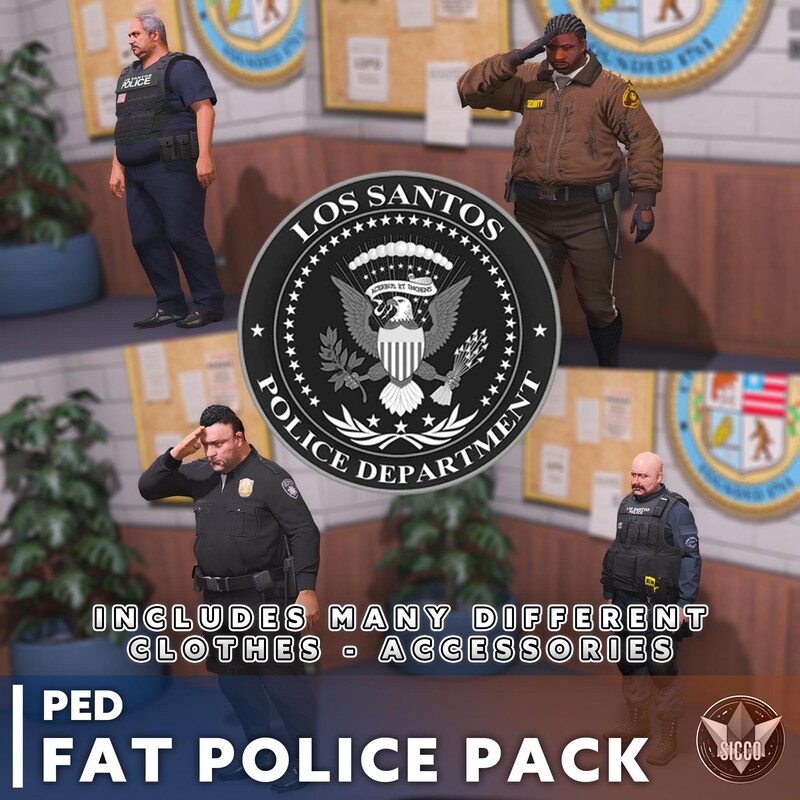Fivem cop clothing pack - Etsy.de