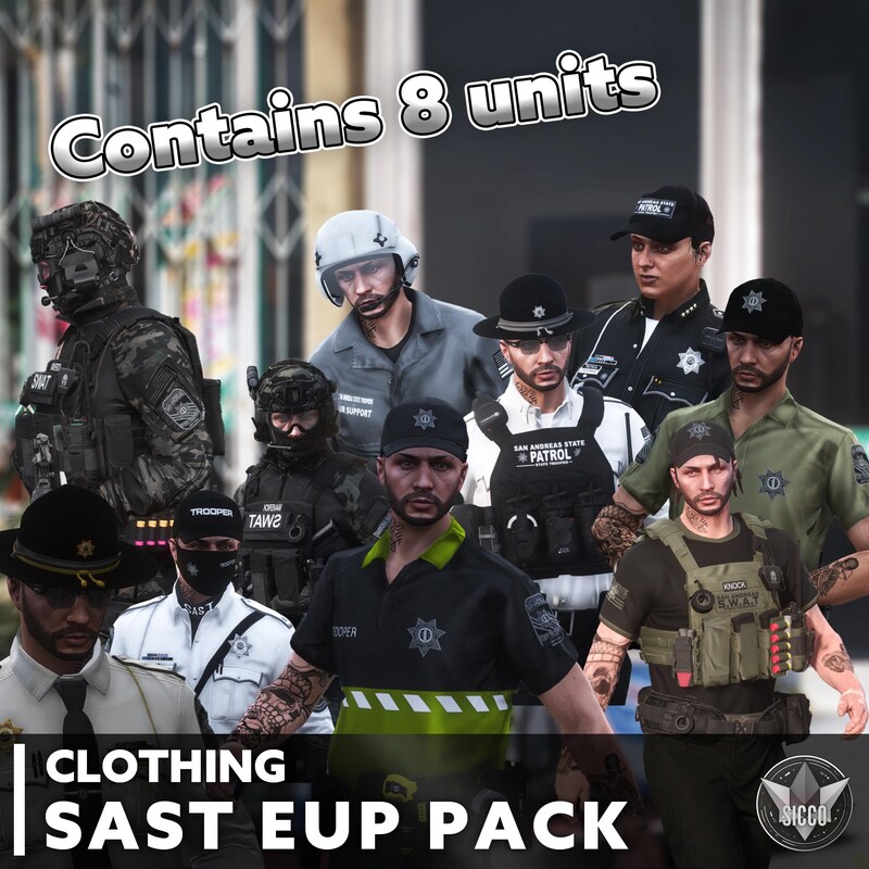 Fivem Clothing Pack - Etsy