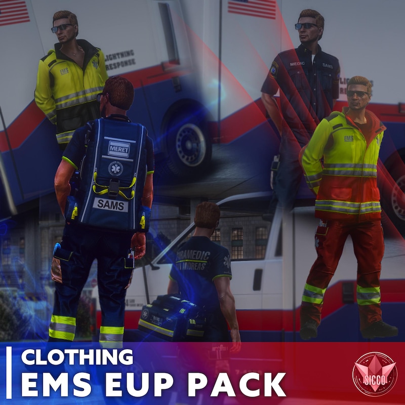 Fivem Police Ems Clothing - Etsy