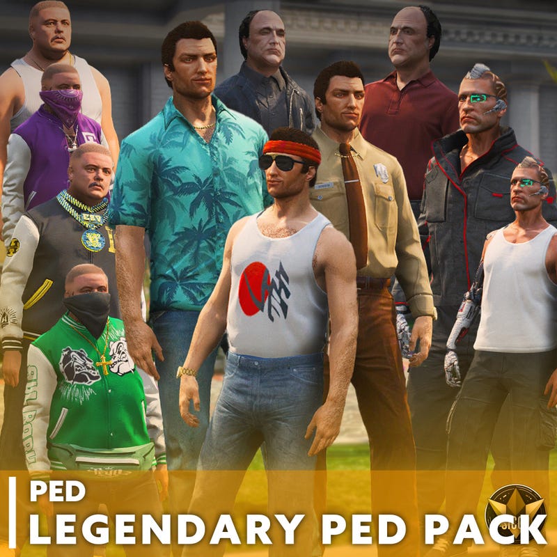 Custom Peds Fivem - Etsy