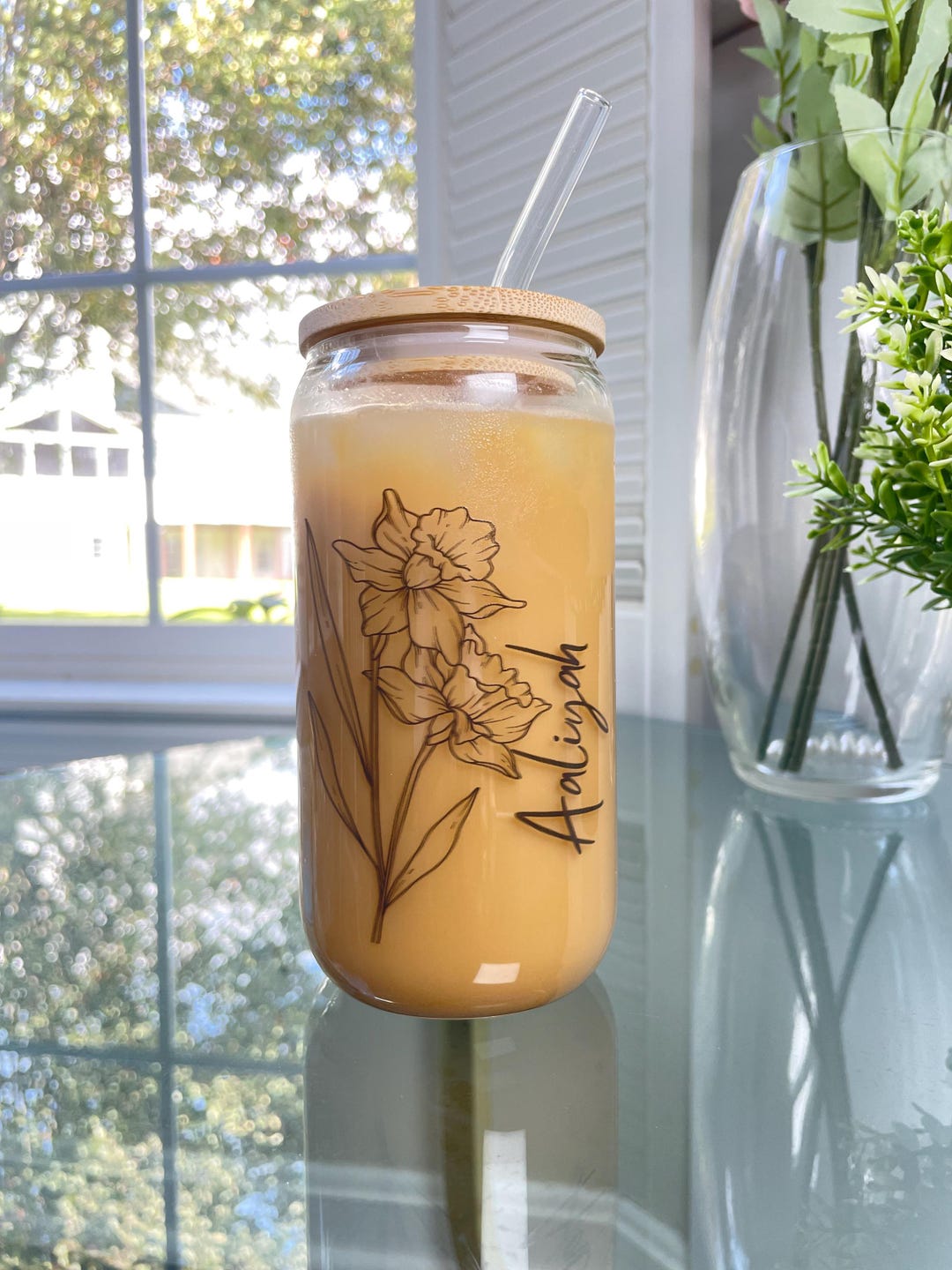 Custom Coffee Cups Personalized Iced Coffee Cup Party Favor Bridesmaid ...