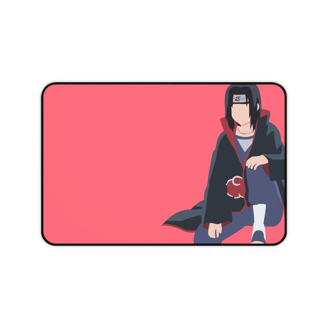 Itachi Desk Mat, Anime Mouse Pad, Gaming Table Protector, Office ...