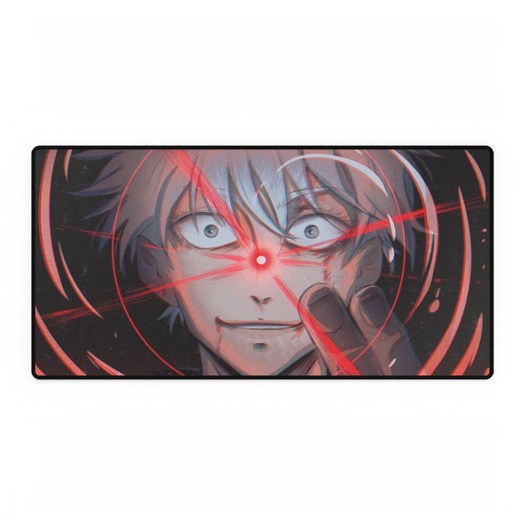 Gojo Anime Jujutsu Kaisen Desk Mats, Mouse Pad, Workstation Accessories ...