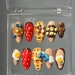 Breakfast Themed Nails Brunch Nails Press on Nails 3D Fruit Nails ...