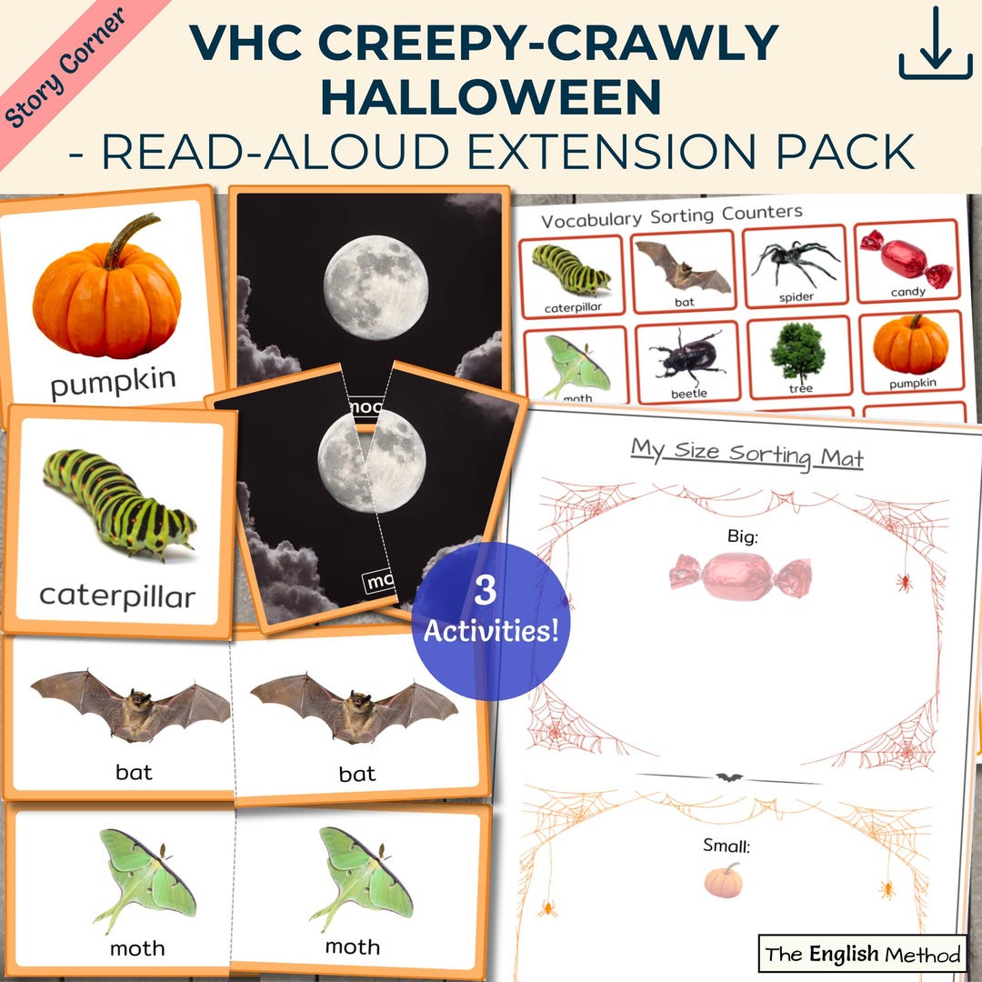 VHC Creepy-crawly Halloween Resource Pack | Halloween Activities ...