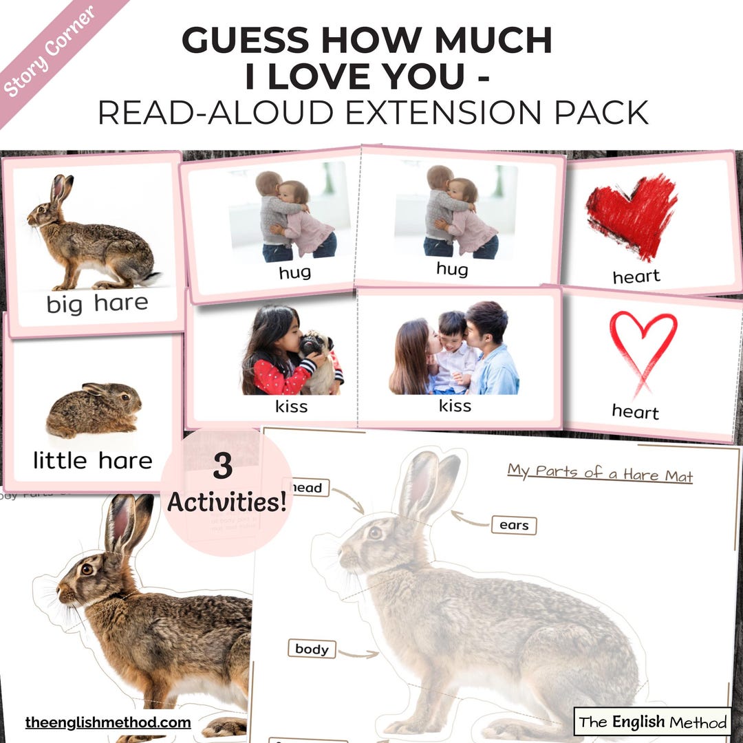 Guess How Much I Love You Story Resource Pack | Sam Mcbratney ...