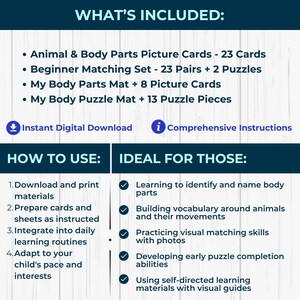 From Head to Toe Story Resource Pack | Printable Montessori-inspired ...