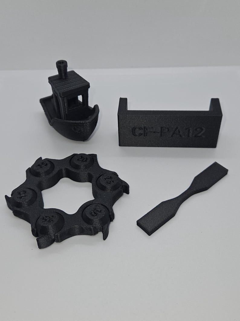 CF-PA12 Carbon Fiber Nylon 3D Print Test Kit | Engineering Filament ...