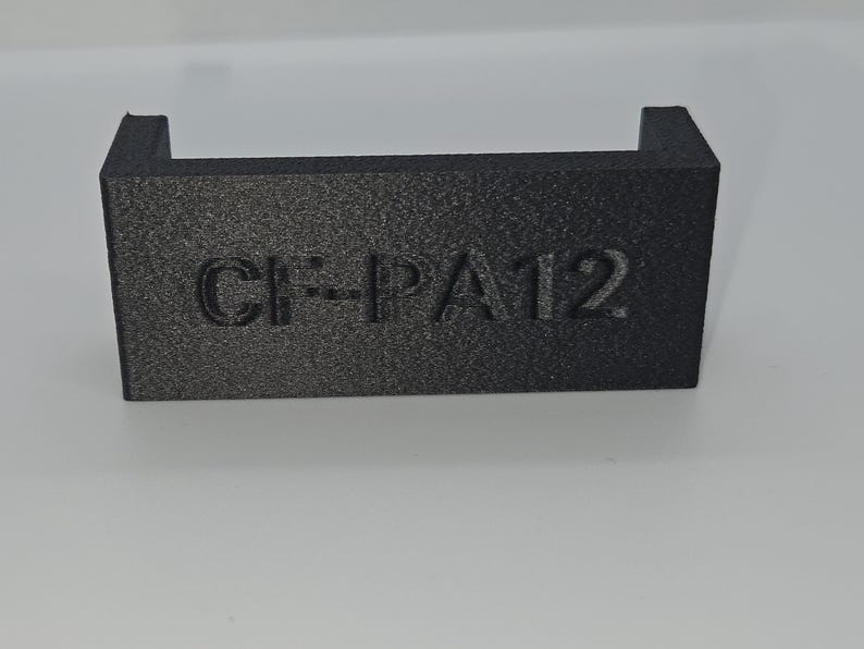 CF-PA12 Carbon Fiber Nylon 3D Print Test Kit | Engineering Filament ...