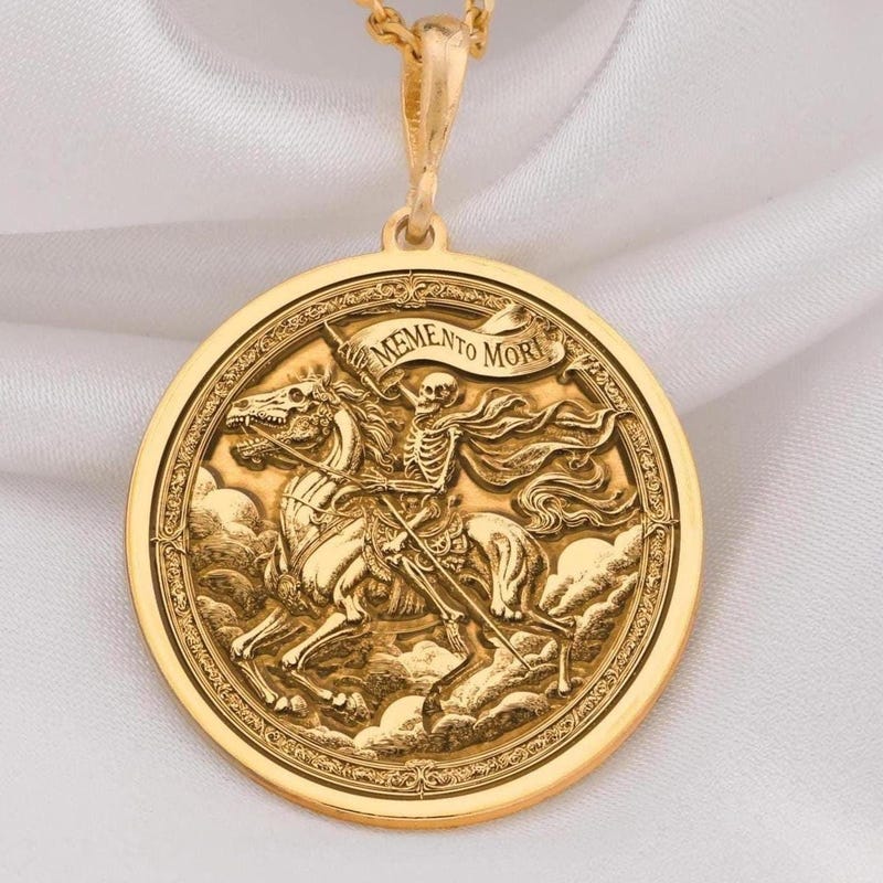 Momento Mori Gold Vintage - Etsy