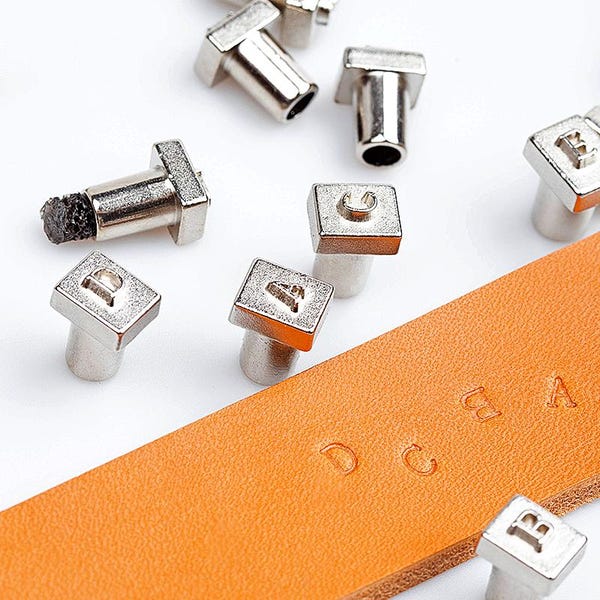 Leather Stamping Letters - Etsy