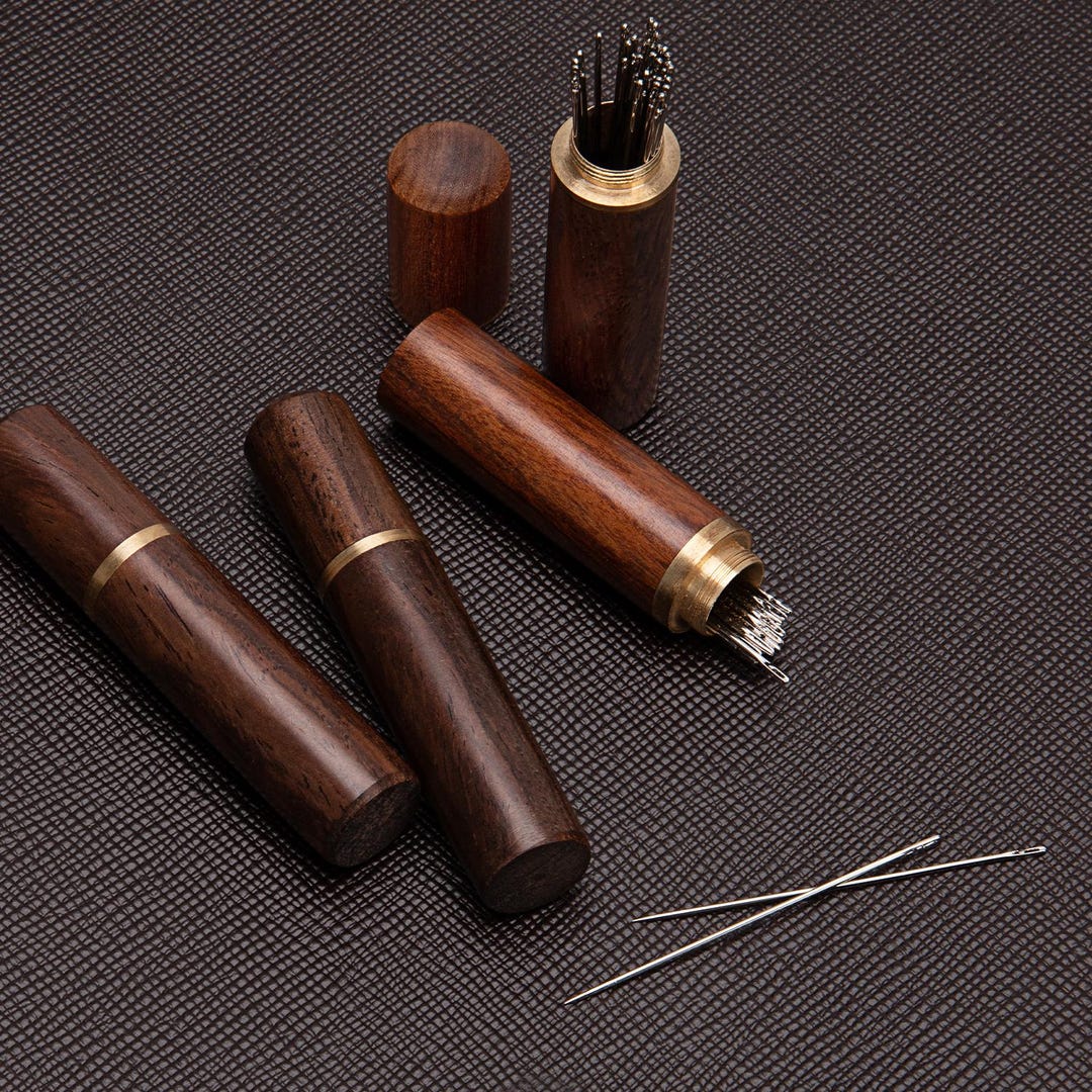 24 Pcs Large Eye Blunt Stitching Needle Harness Round-pointed Needle ...