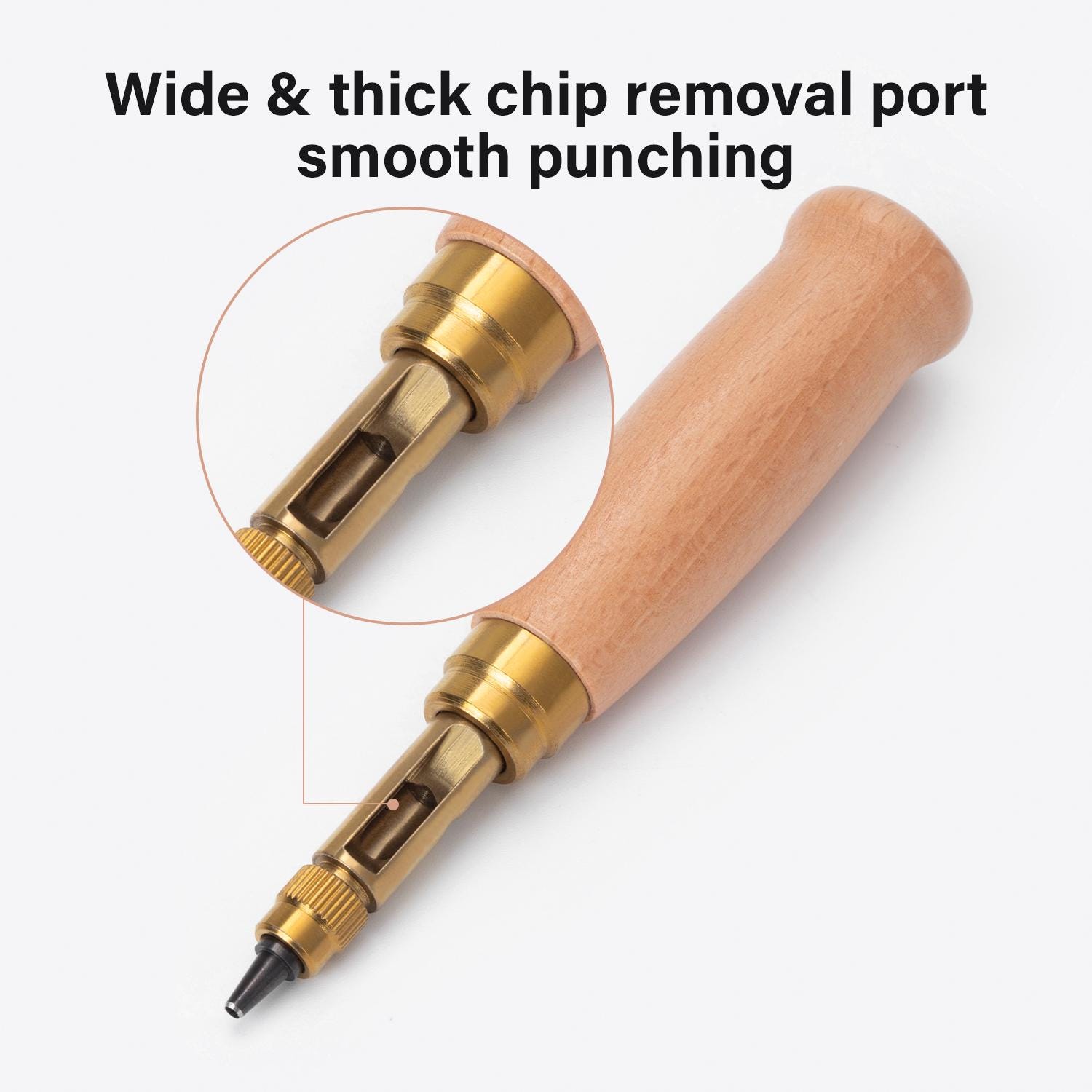 Adjustable Screw Hole Punch Tool Belt Leather Hole Punching ...