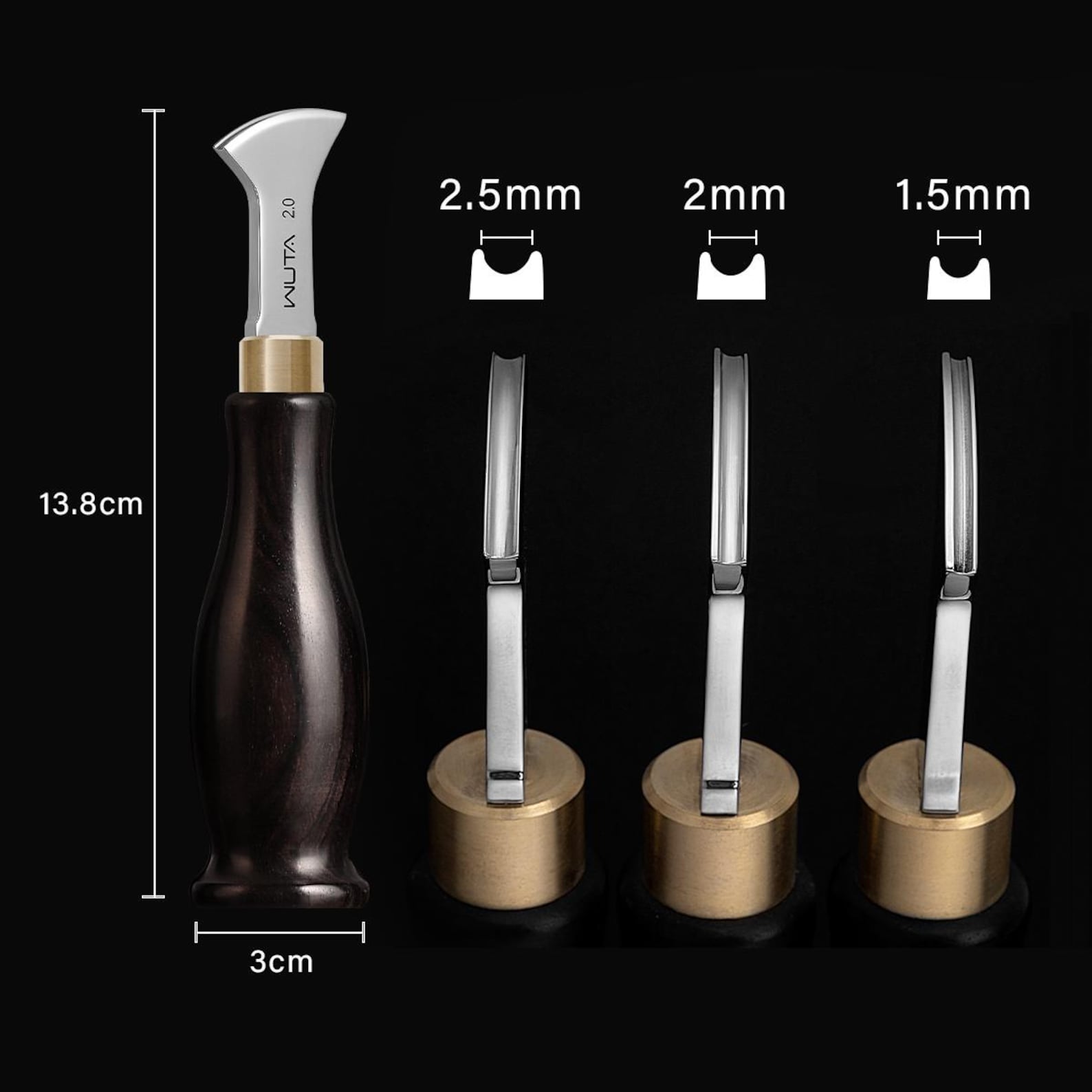 Leather Edge Creaser Creasing Tool Steel Edge Decorate Line ...
