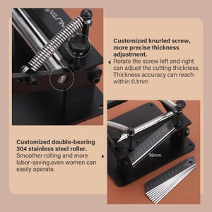 Leather Skiving Machine Manual Thinning Strip Belt Skiver Cutting ...