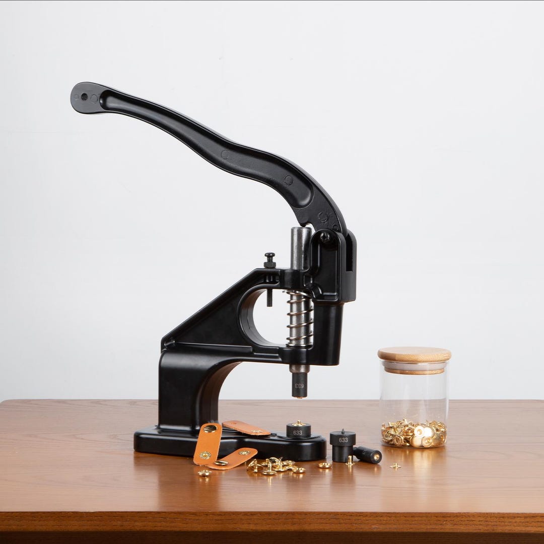 Hand Press Machine Button Installation Tool Manual Punch Grommet for ...