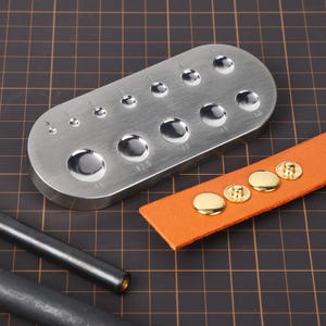 Leather Rivet Setter Tool Stainless Steel Rivet Snap Button ...