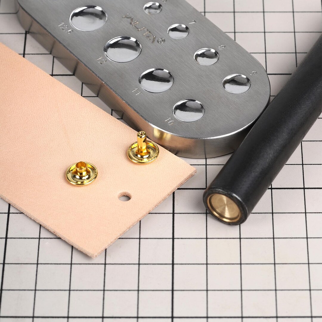 Rivet Setter Tool Metal Rivet Fixing Setting Installation Tools Brass ...