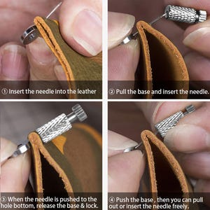 Fixed Suture Leather Needles for Hand Stitching Tools Positioning ...