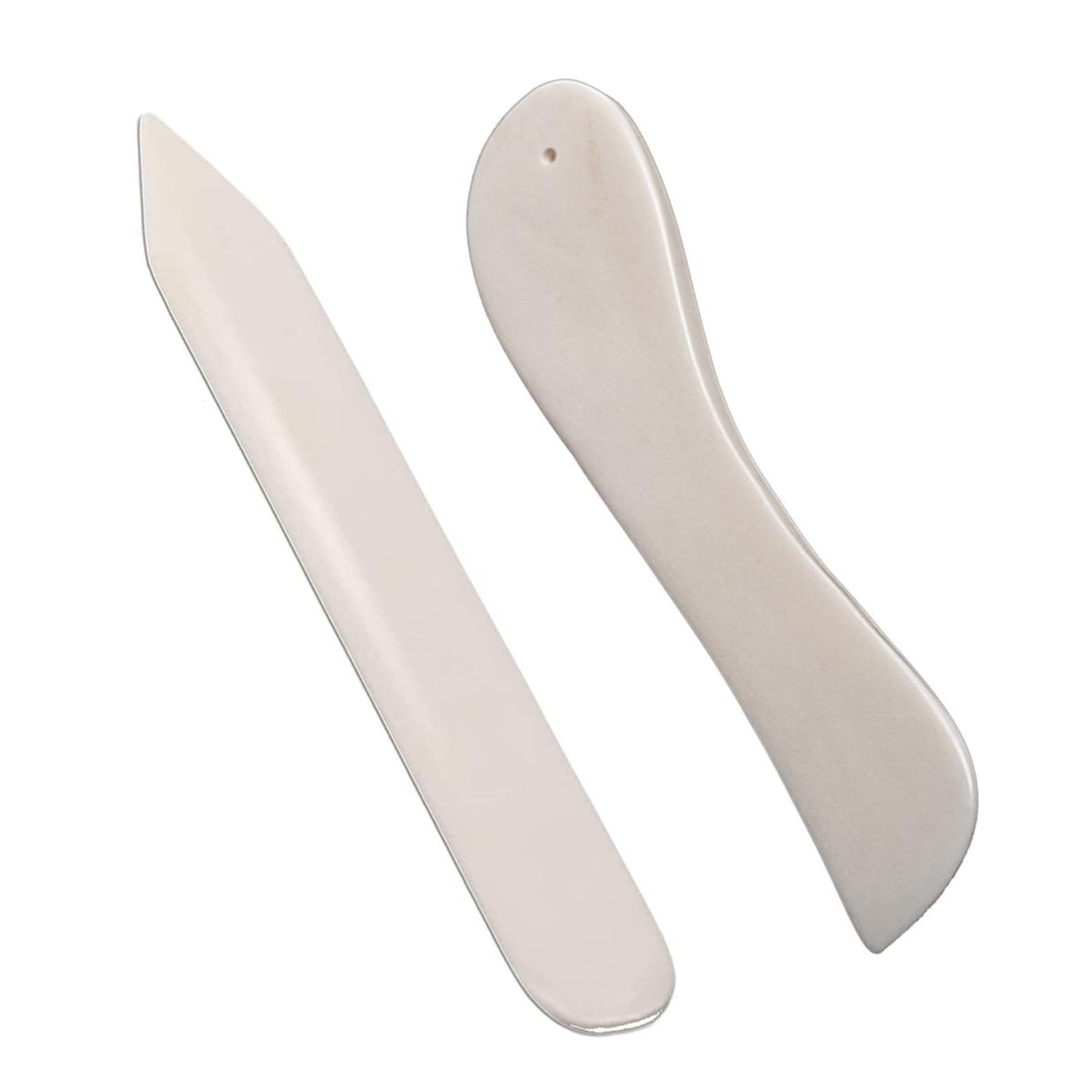 2PCS Premium Bone Folder Tool Leather Creaser Book Folding Paper ...