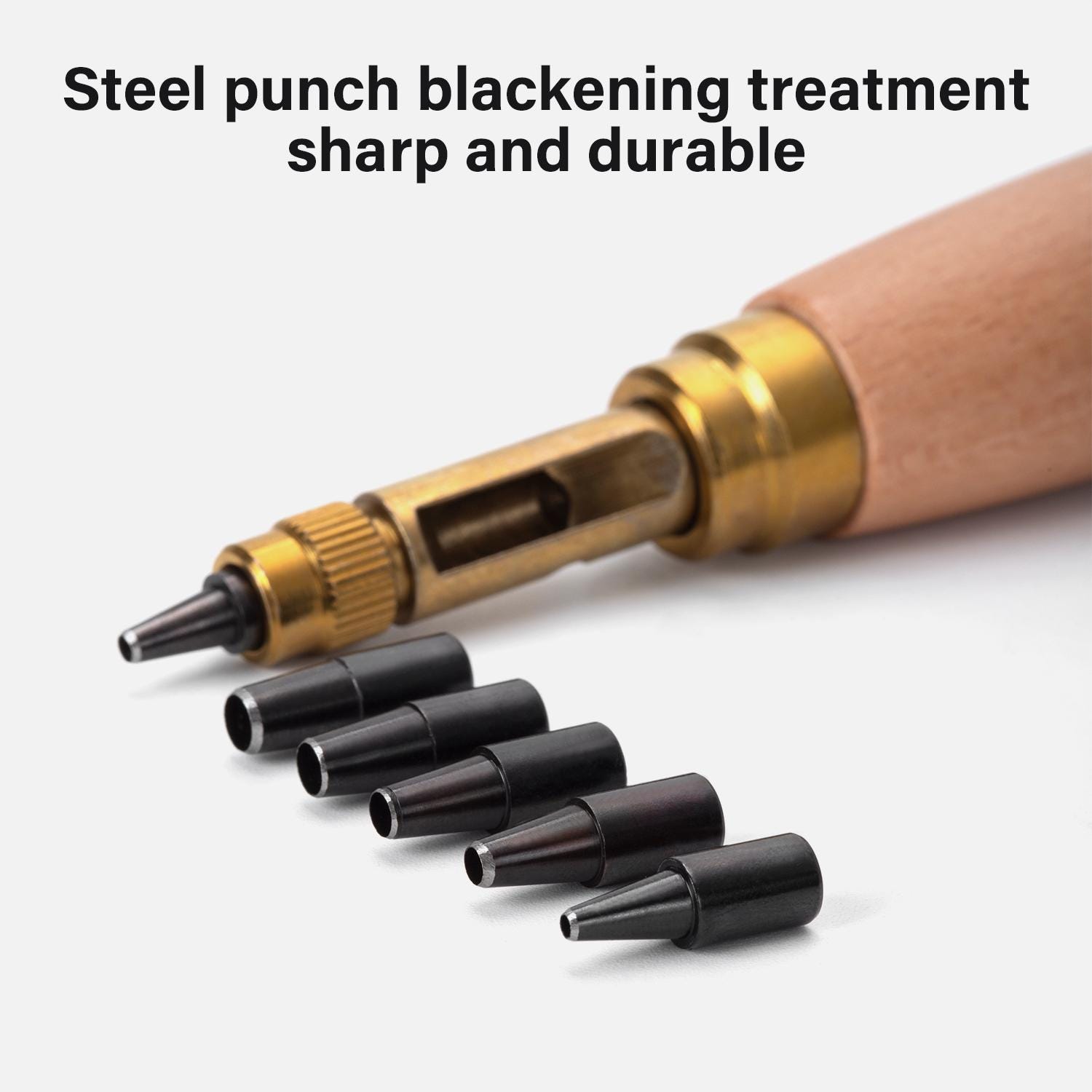 Adjustable Screw Hole Punch Tool Belt Leather Hole Punching ...