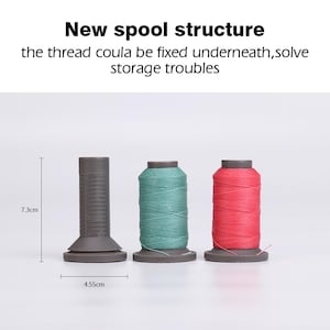 Leather Sewing Round Waxed Thread Polyester Round Wax Thread Hand ...