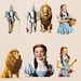 Wizard of Oz Cliparts, Retro Characters PNG (digital Download) - Etsy