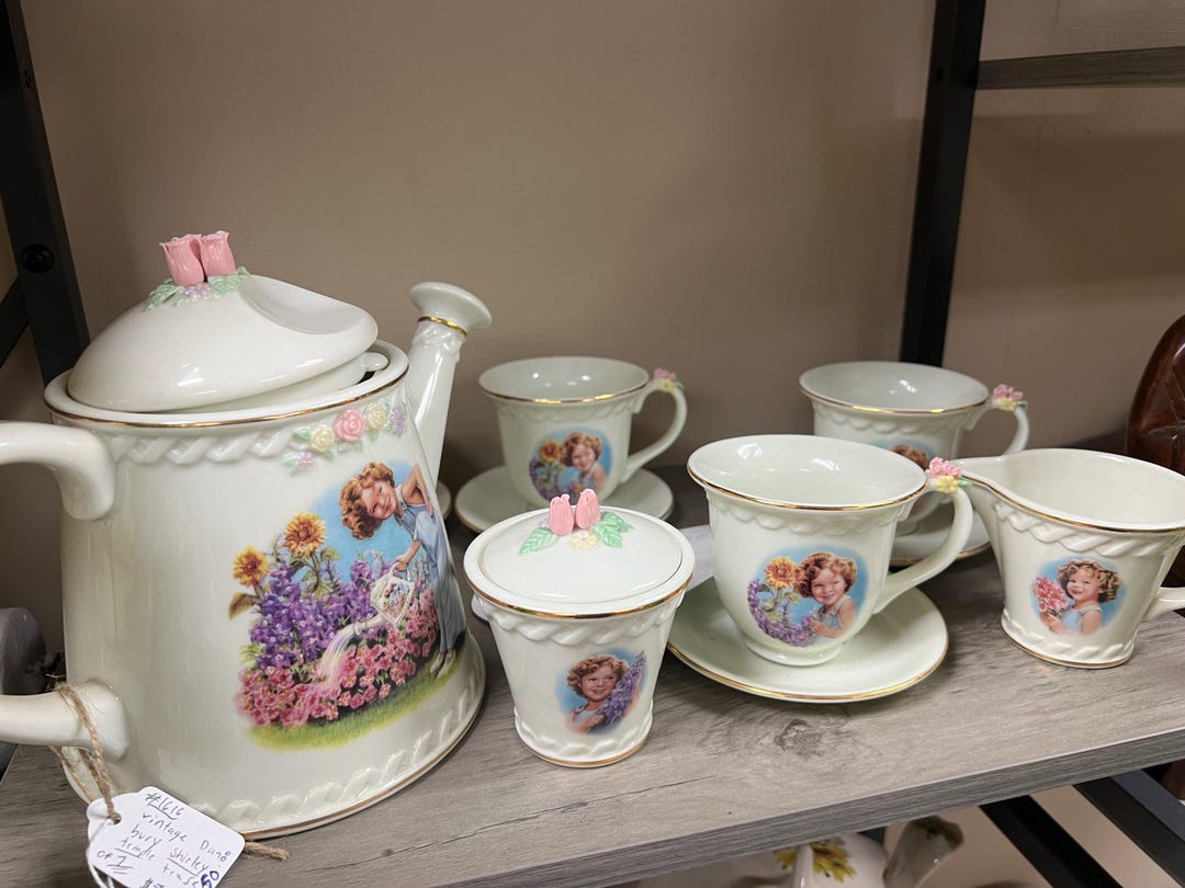 Danbury Vtg Shirley Temple Set - Etsy