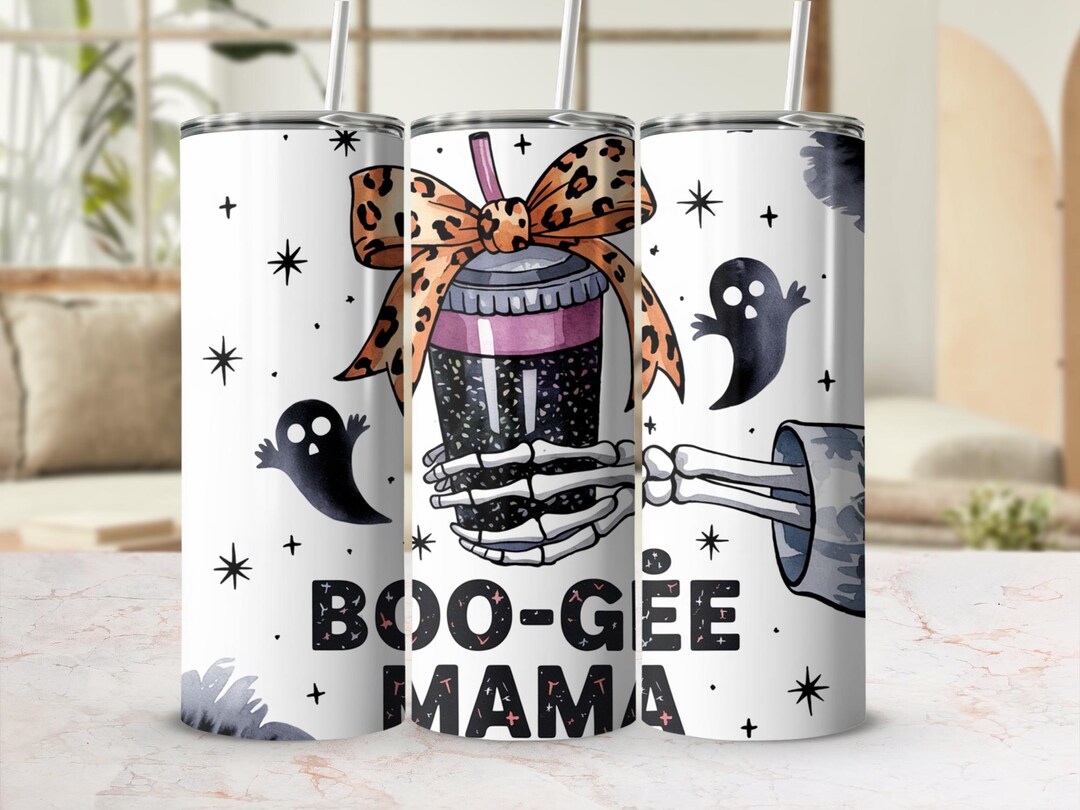 Black Coquette Bow Skeleton Tumbler Boo-gee Png, Halloween Skull Design ...