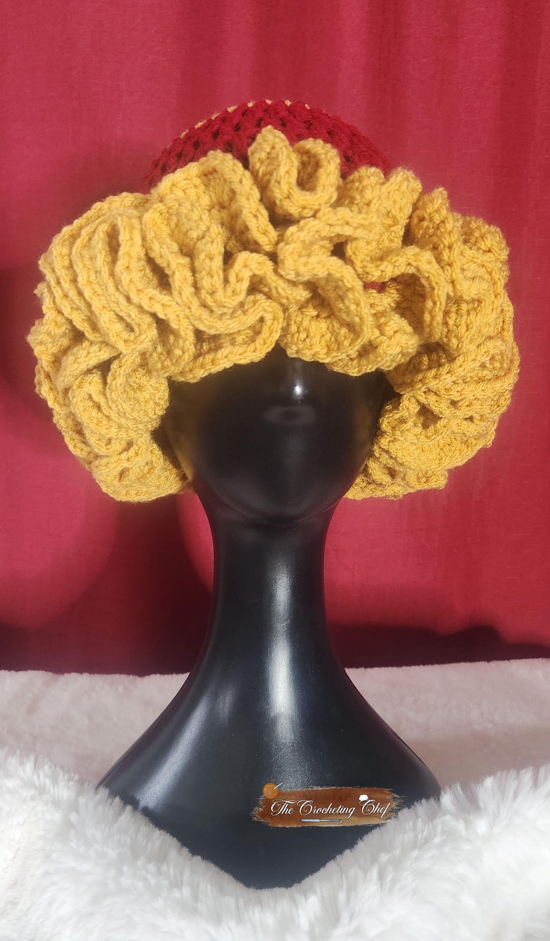 Deep Ruffle Hat Sports Themed "fsu" - Etsy