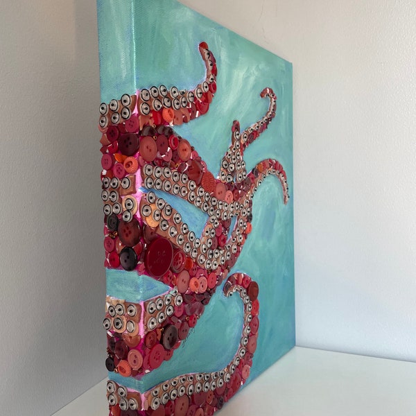 Button Mosaic - Etsy