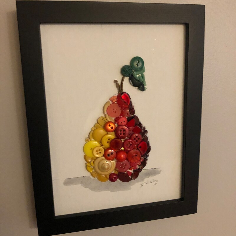 Button Wall Art - Etsy